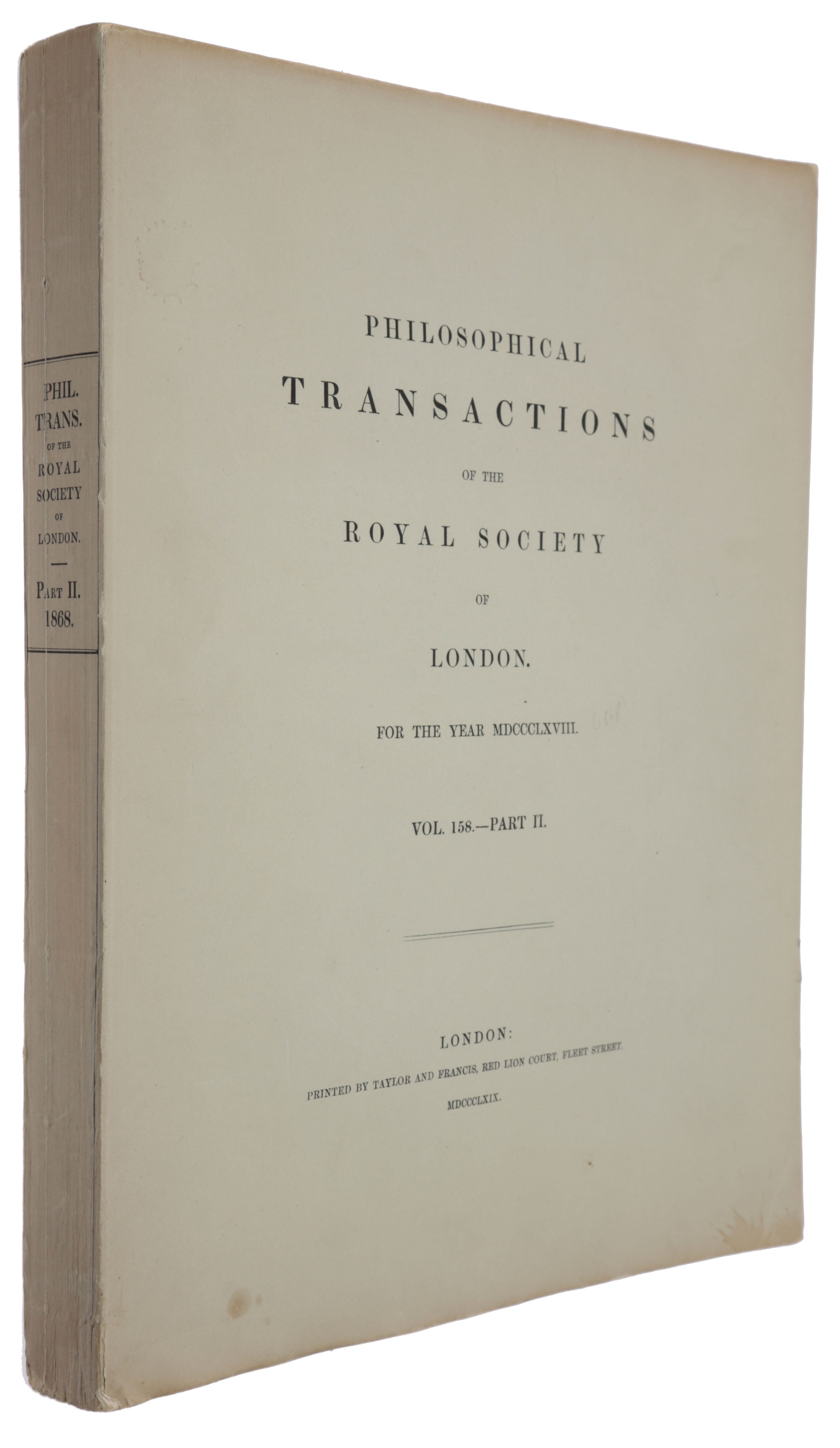 On a Method of Making a Direct Comparison of Electrostatic with ...