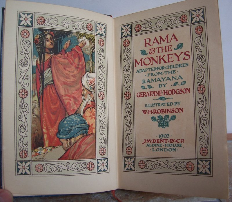 RAMA AND THE MONKEYS Adapted for children from the Ramayana by ...