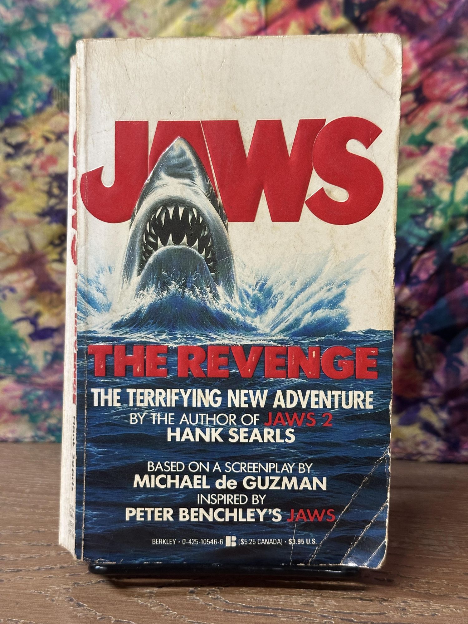 Jaws: The Revenge by Searls, Hank: Good. Softcover. 12mo (1987) 1st ...