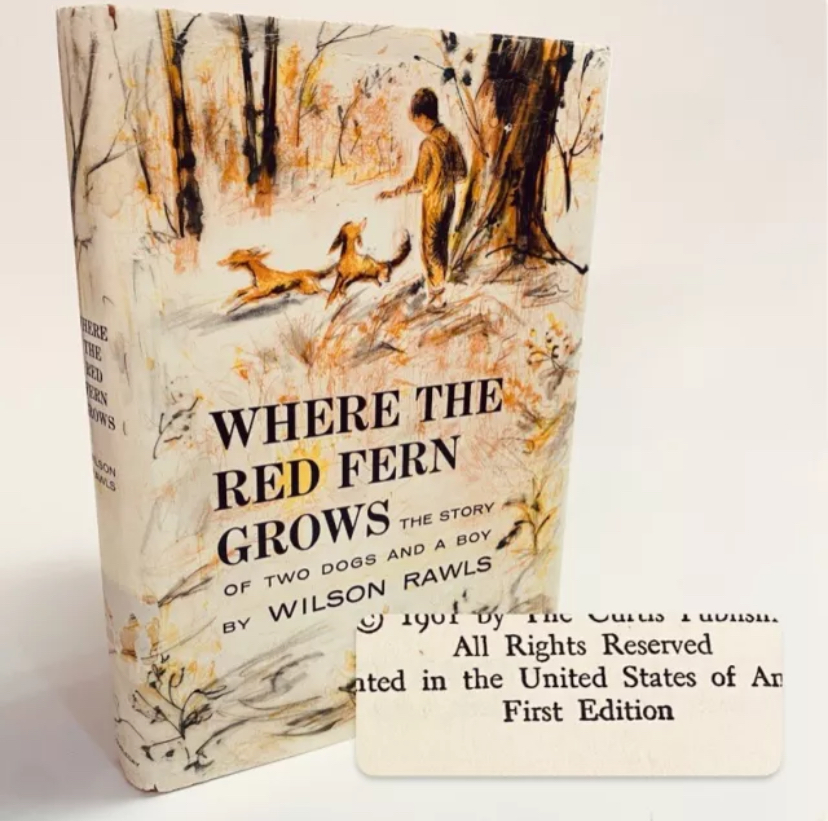 Where The Red Fern Grows by Wilson Rawls: Good Hardcover (1961) 1st ...