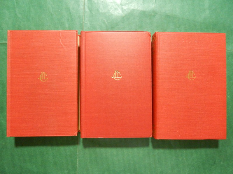 Ad Lucilium Epistulae Morales in three Volumes (komplett / complete ...