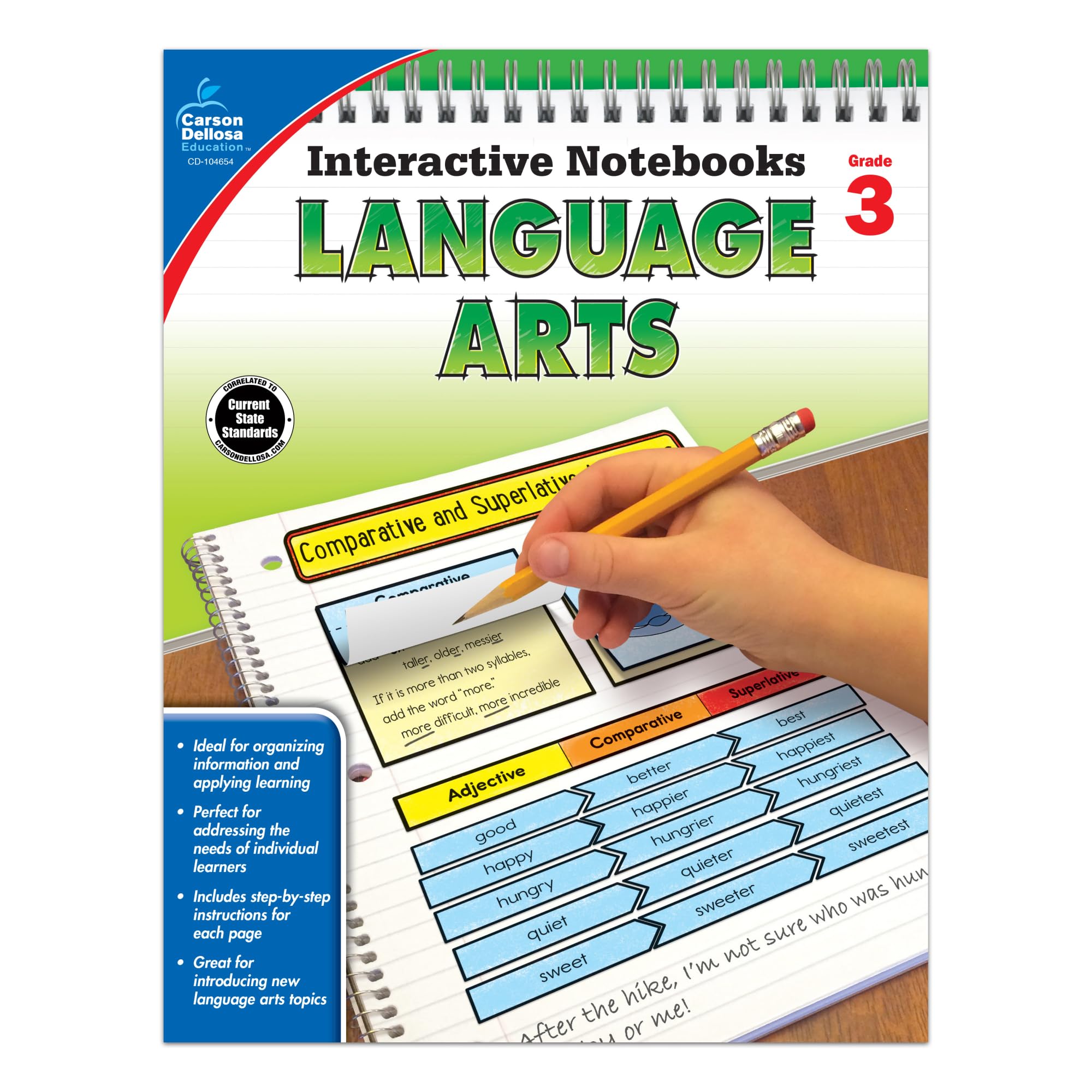 Language Arts, Grade 3 (Interactive Notebooks): good (2015) | Zoom ...