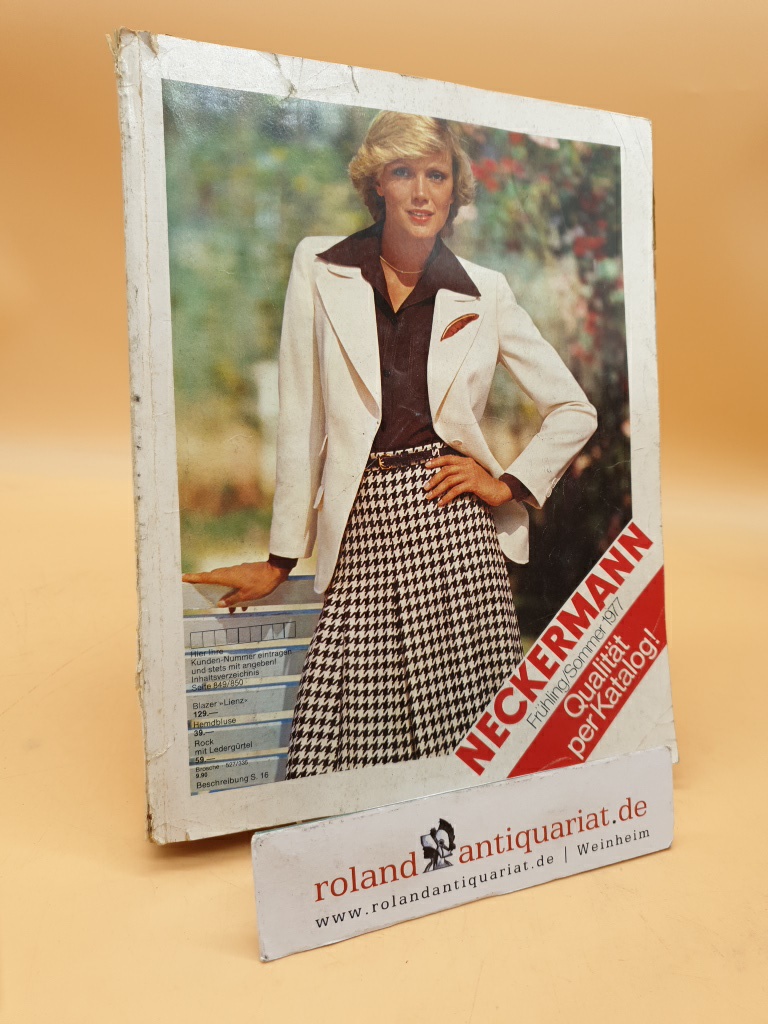 NECKERMANN Katalog Frühling Sommer 1977 - Versandhauskatalog von ...