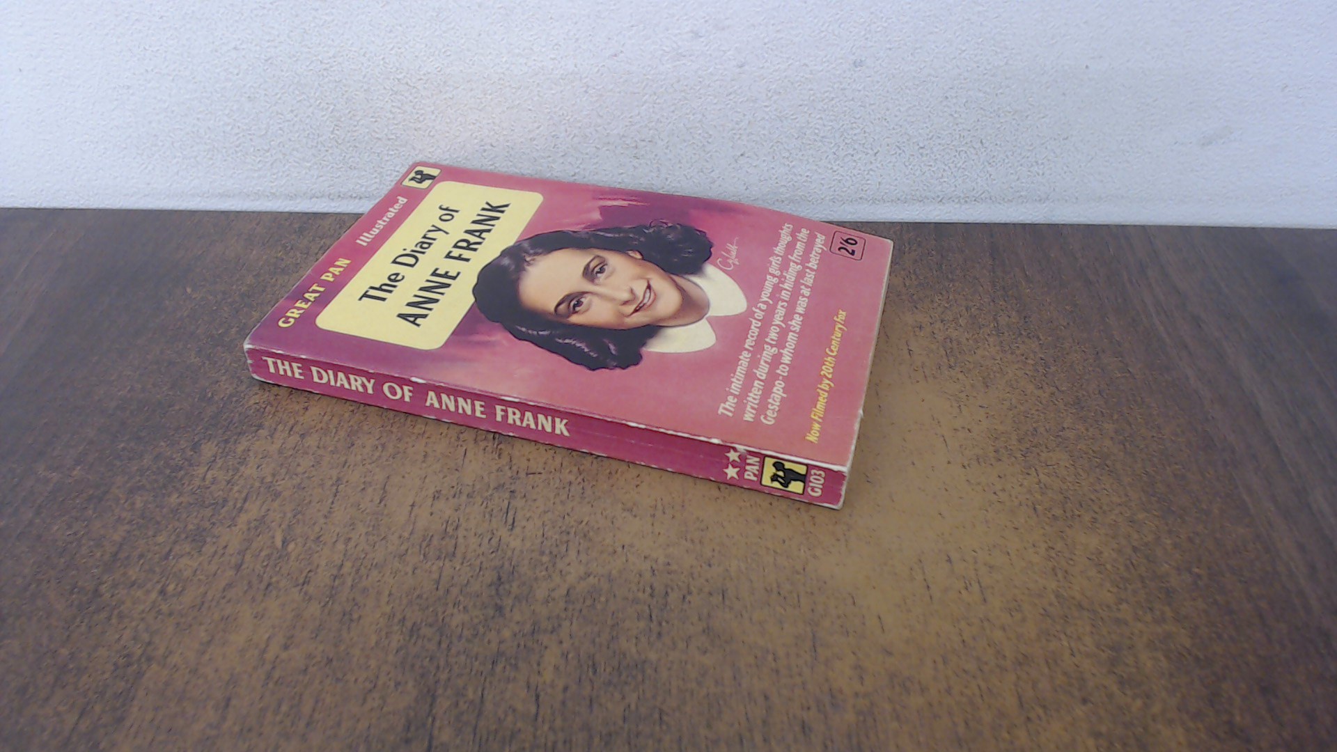 Diary of Anne Frank by Anne Frank: Good Hardcover (1960 ...