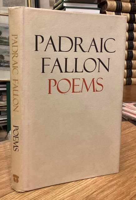 Poems by Fallon, Padraic: Near Fine Hardcover (1974) First Edition ...