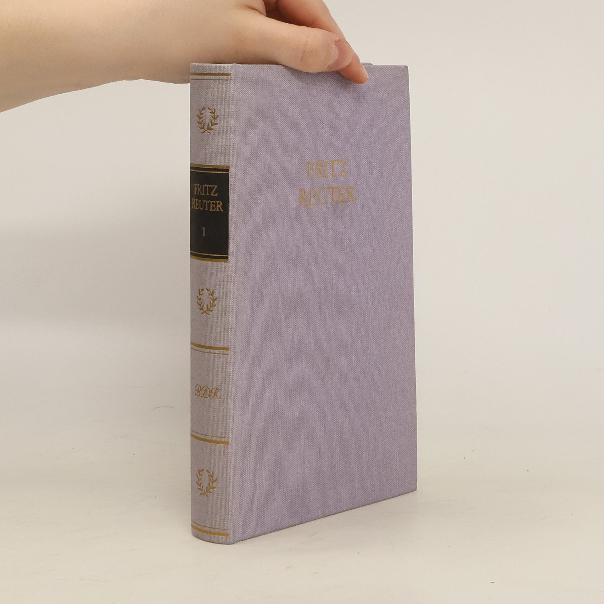 Fritz Reuters Werke. Erster Band von Fritz Reuter: Fine (1972) | Bookbot