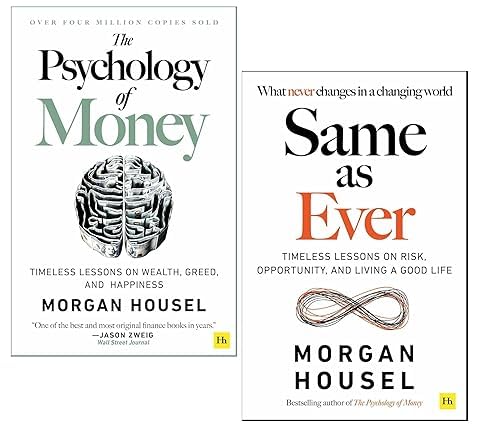 Morgan Housel 2 Books Collection Set (Same as Ever & The Psychology Of ...