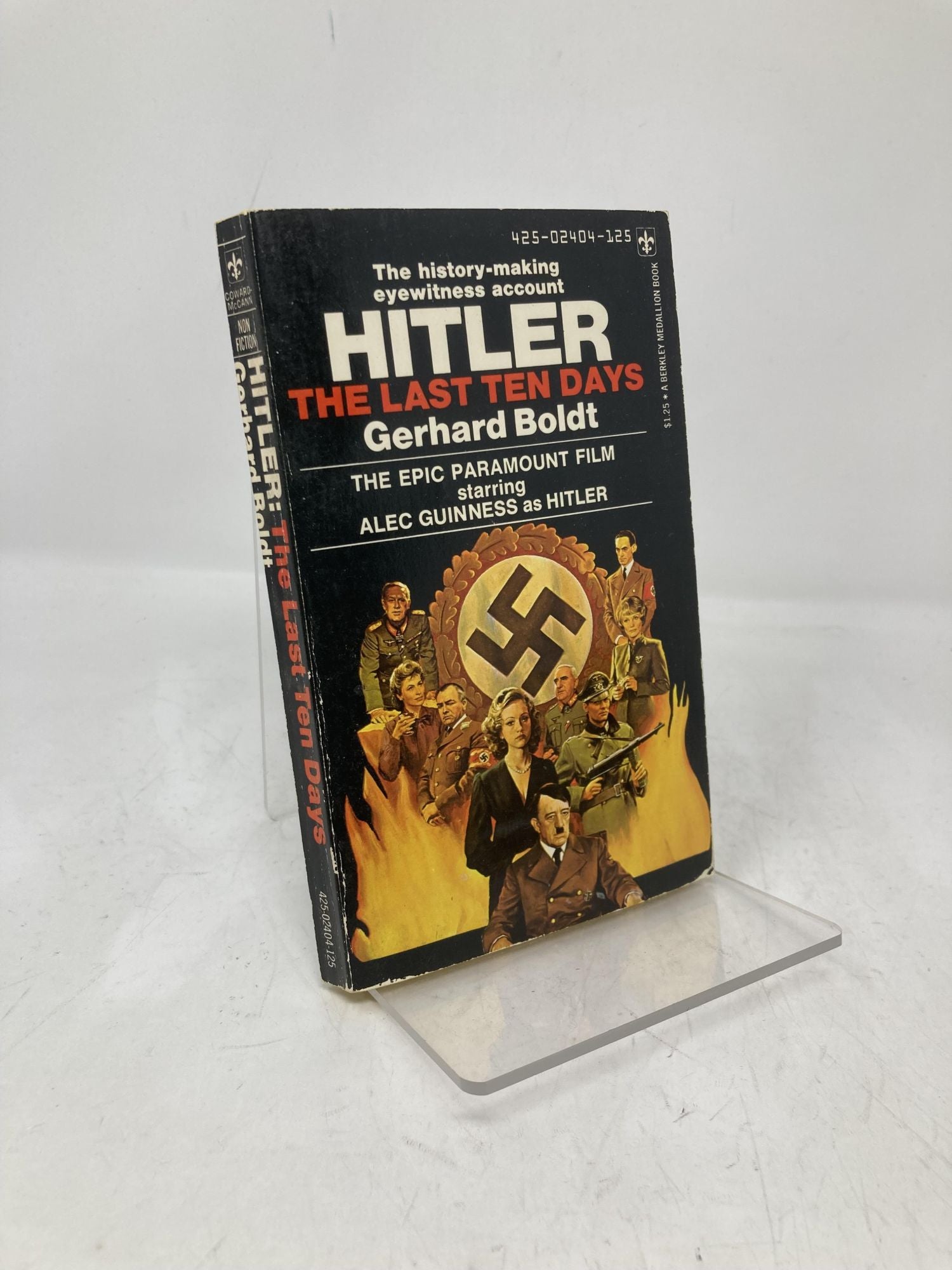 Hitler: The Last Ten Days by Boldt, Gerhard: Very Good Mass Market ...