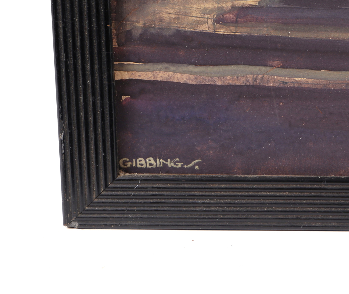 Watercolour of St. Colman's Cathedral, Cork by Gibbings, Robert: Signed ...