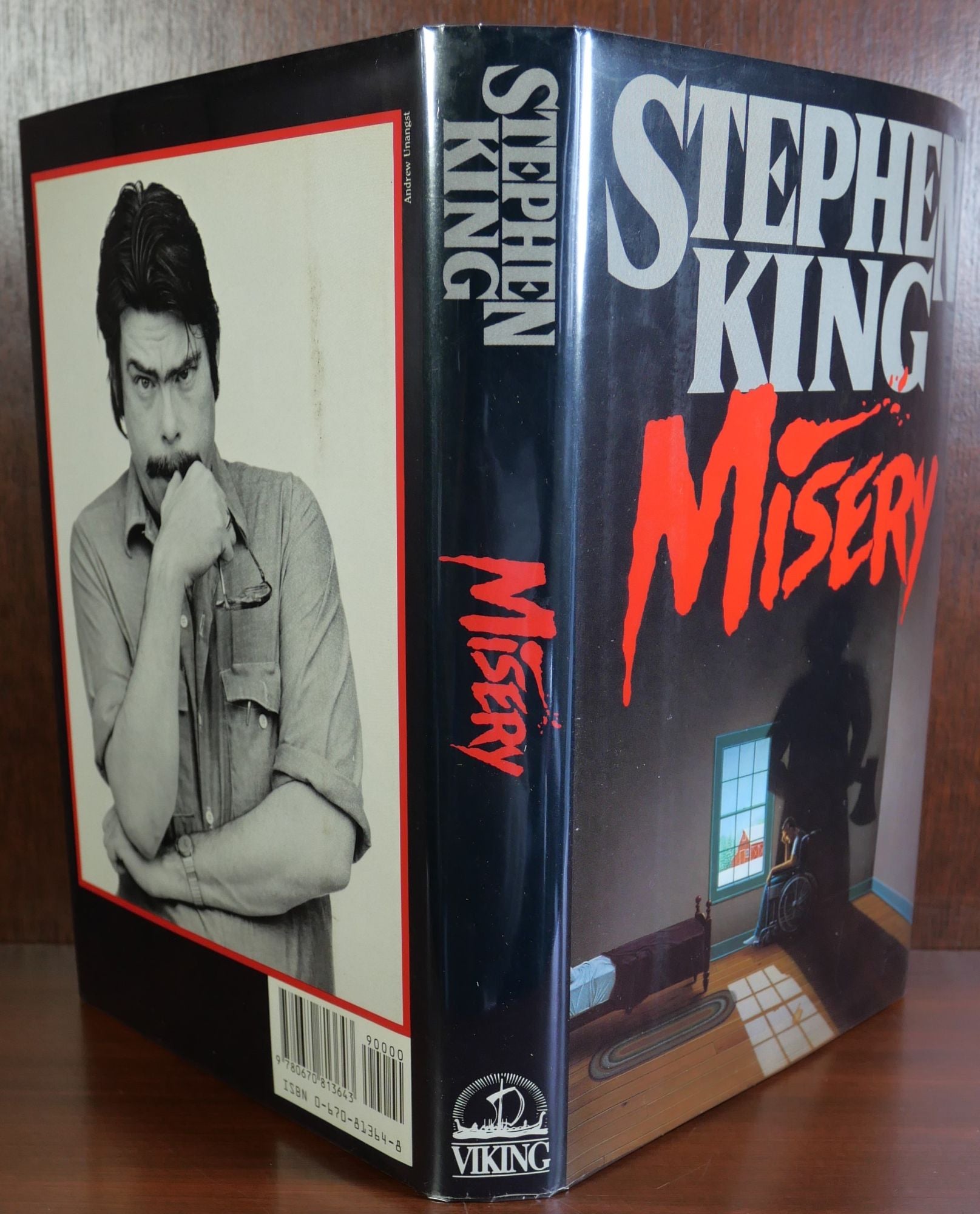 Misery SIGNED by Stephen King: (1987) First Edition., Signed by Author ...