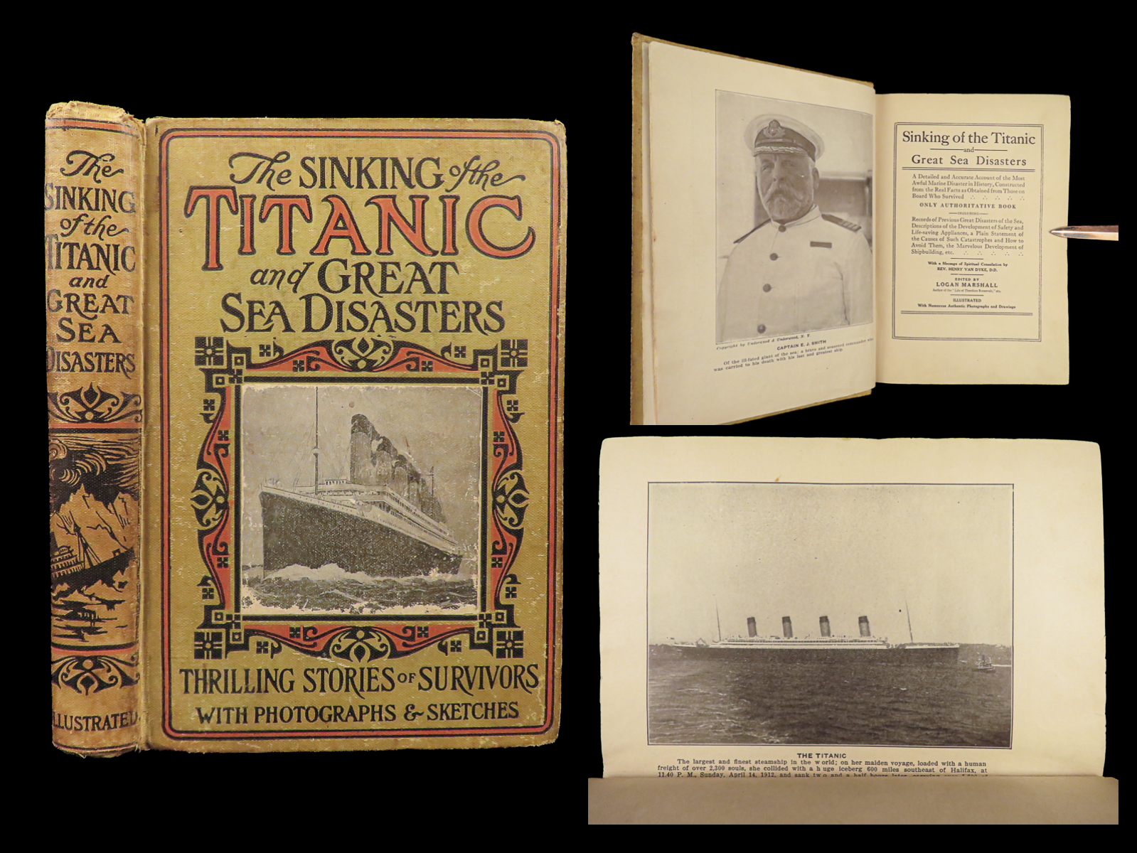 Sinking of the Titanic and Great Sea Disasters. A Detailed and Accurate ...