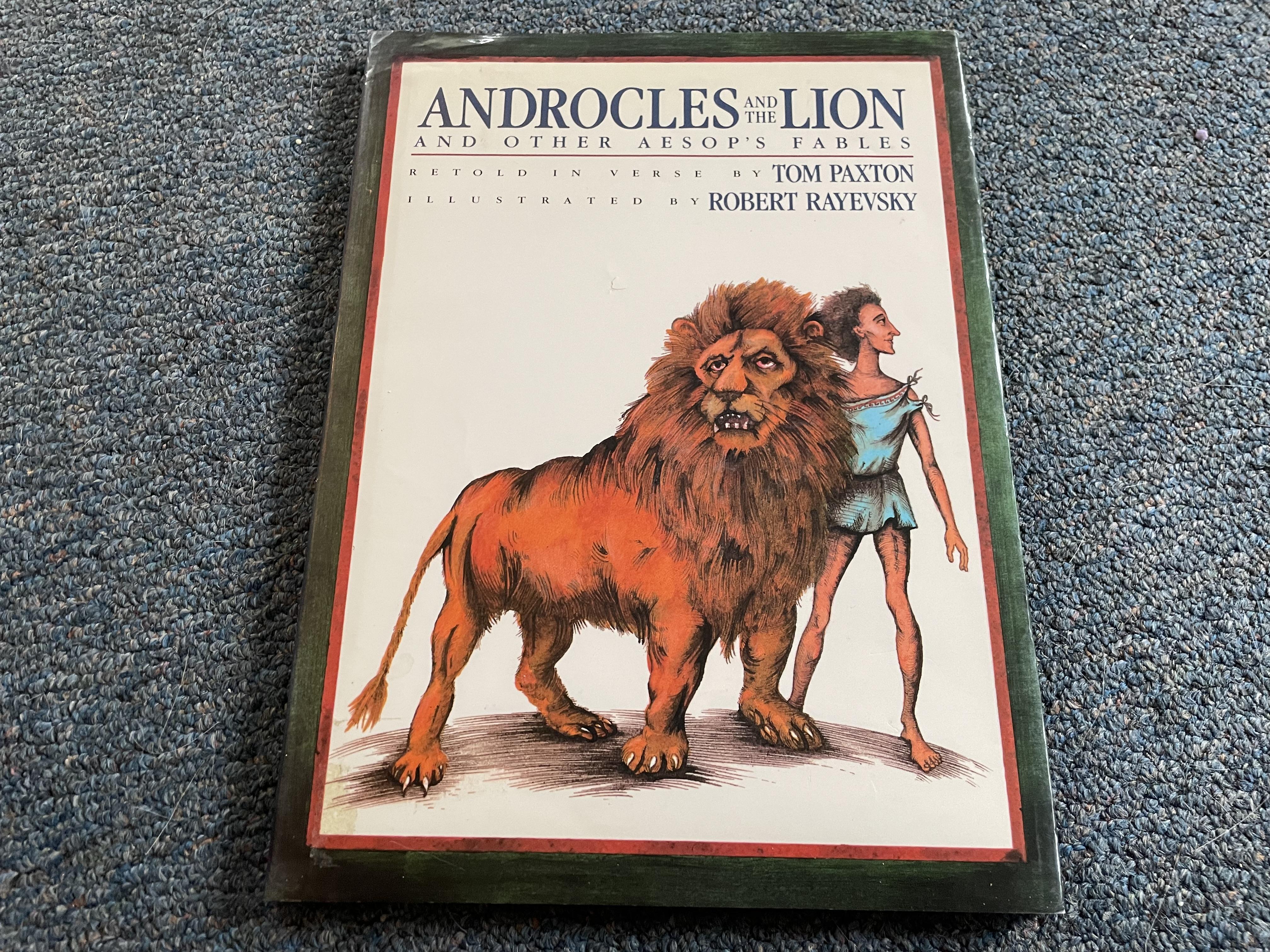 Androcles and the Lion: And Other Aesop's Fables by Paxton, Tom: Good ...