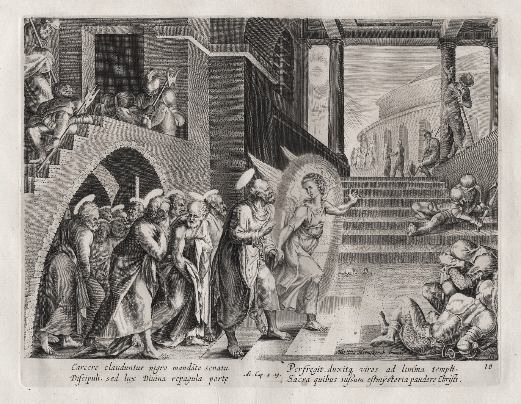 "Carcere clauduntur nigro mandate senatu." - The Angel frees the ...