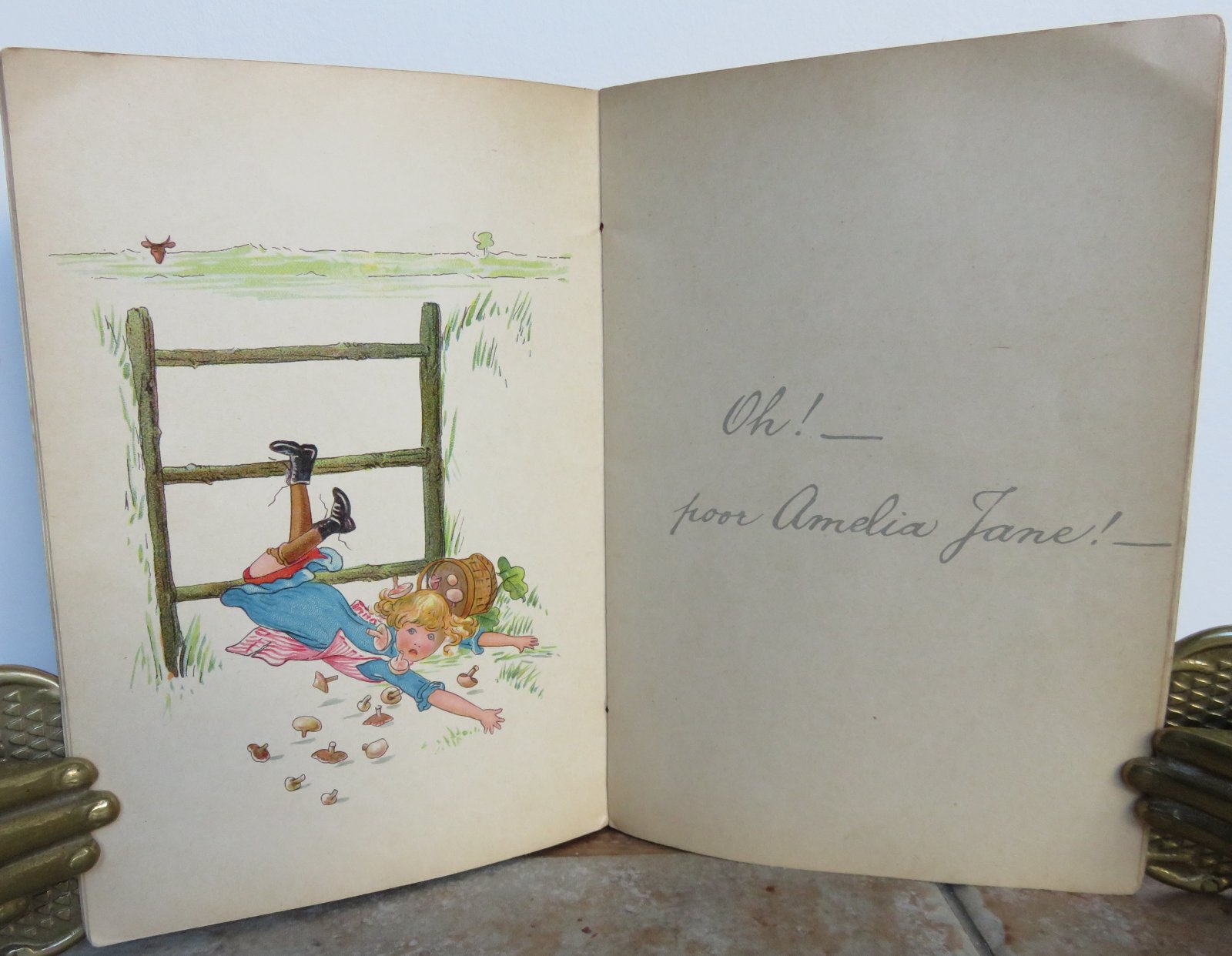 OH! POOR AMELIA JANE! by AINSLIE, Kathleen. Written and illustrated by ...