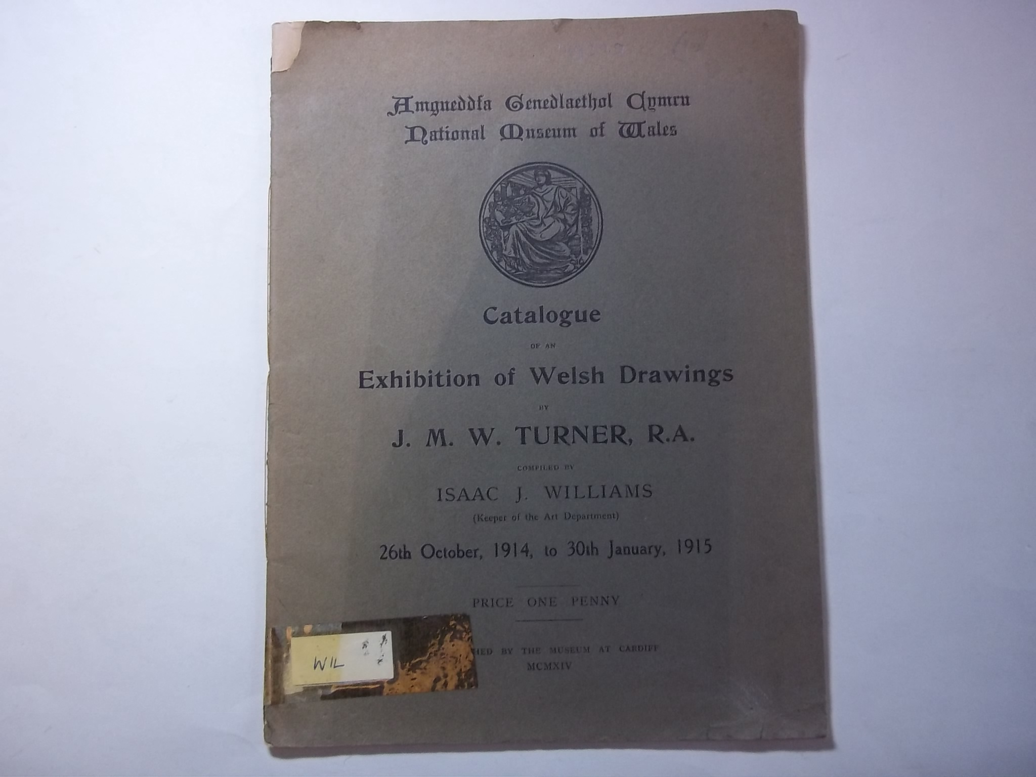 National Museum of Wales. Catal;ogue of an Exhibition of Welsh Drawings ...