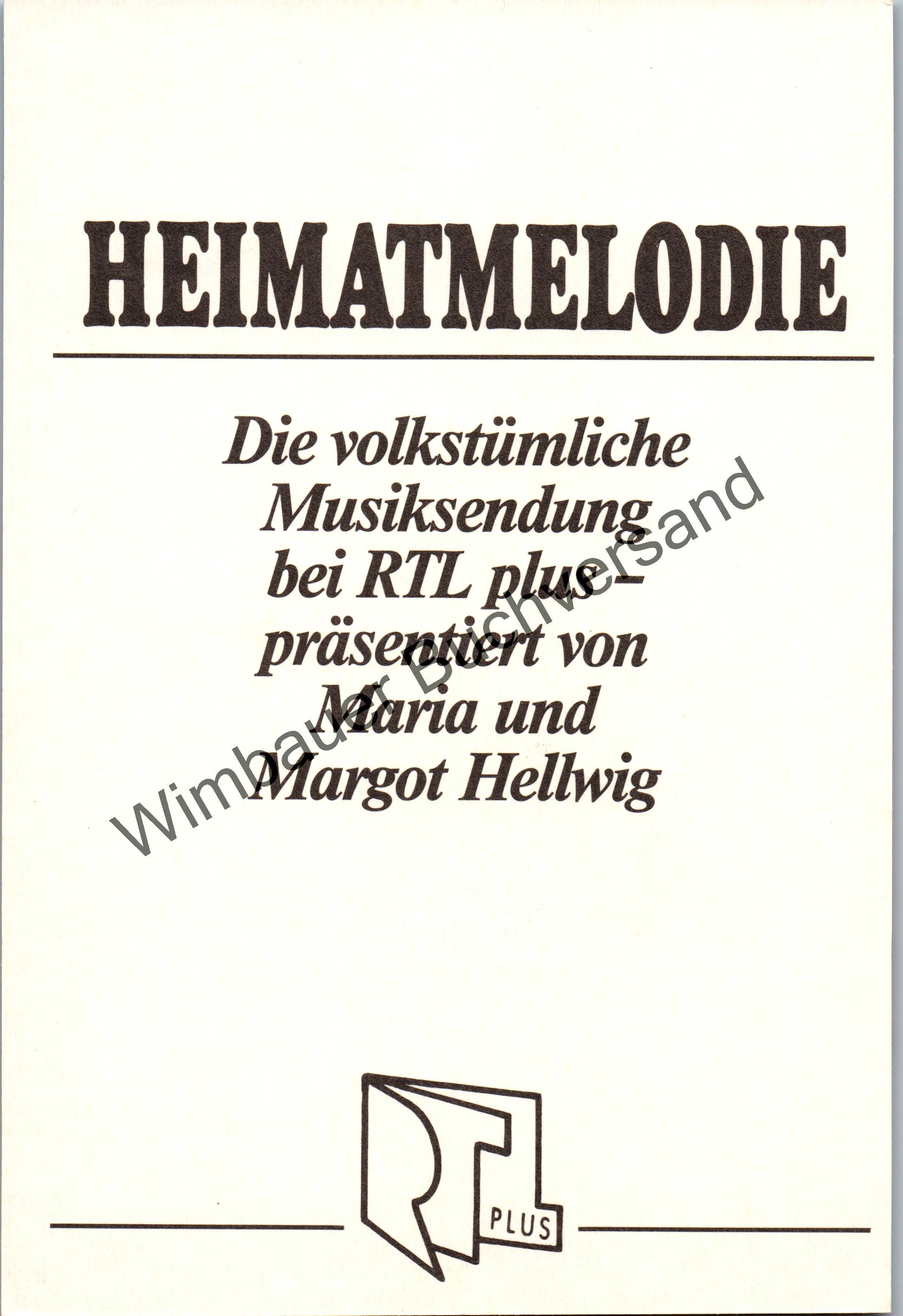 Original Autogramm Maria und Margot Hellwig /// Autogramm Autograph ...