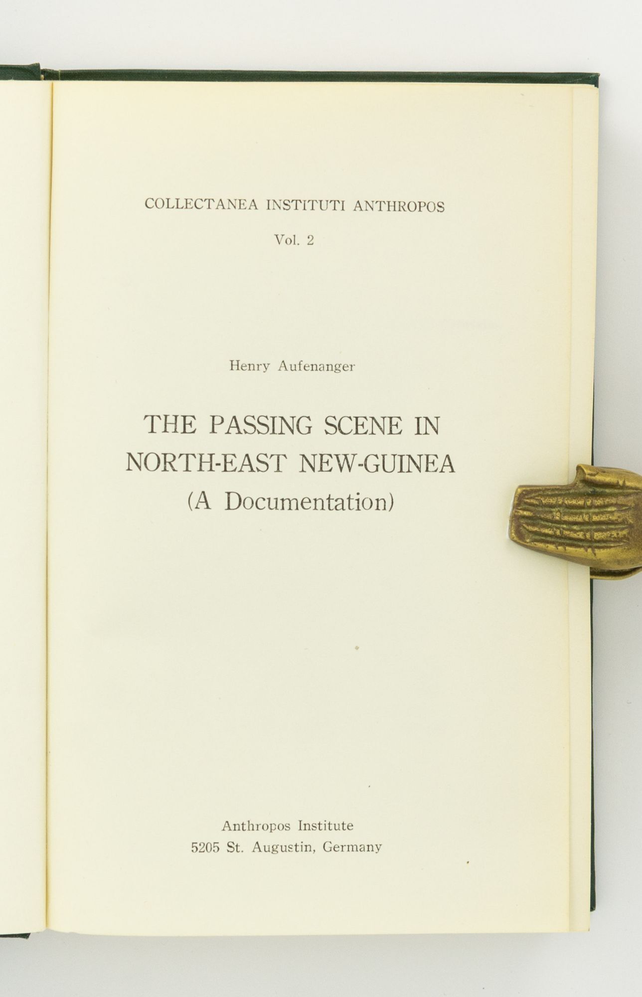 The Passing Scene in North-East New-Guinea (A Documentation) by ...