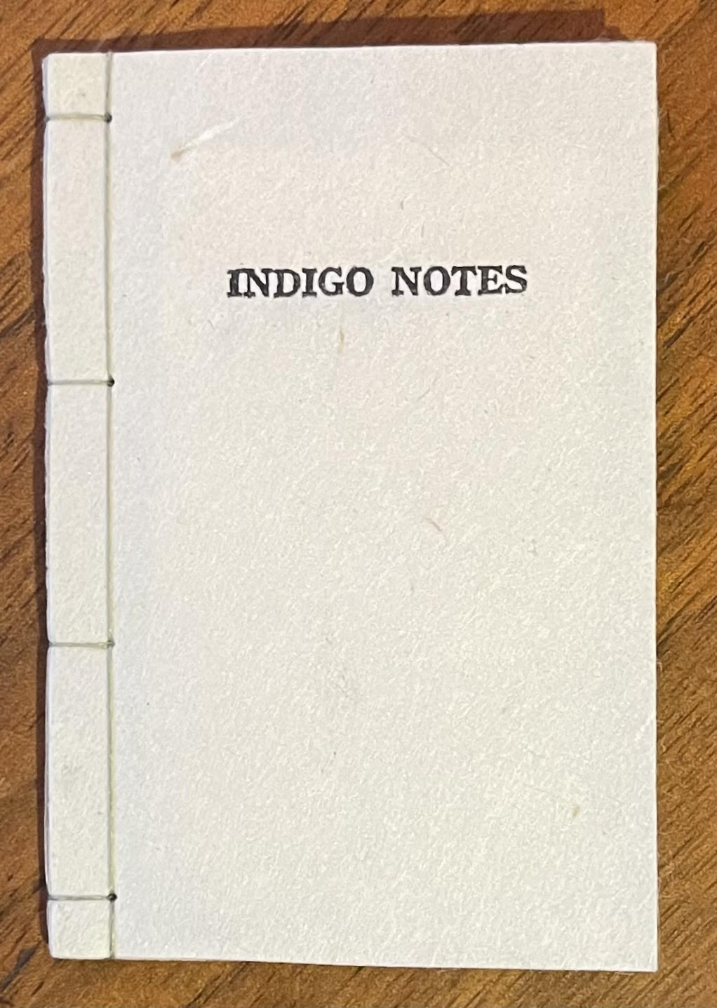 Indigo Notes: Tokushima, Shikoku, 31 March - 1 April, 1976 (6p ...
