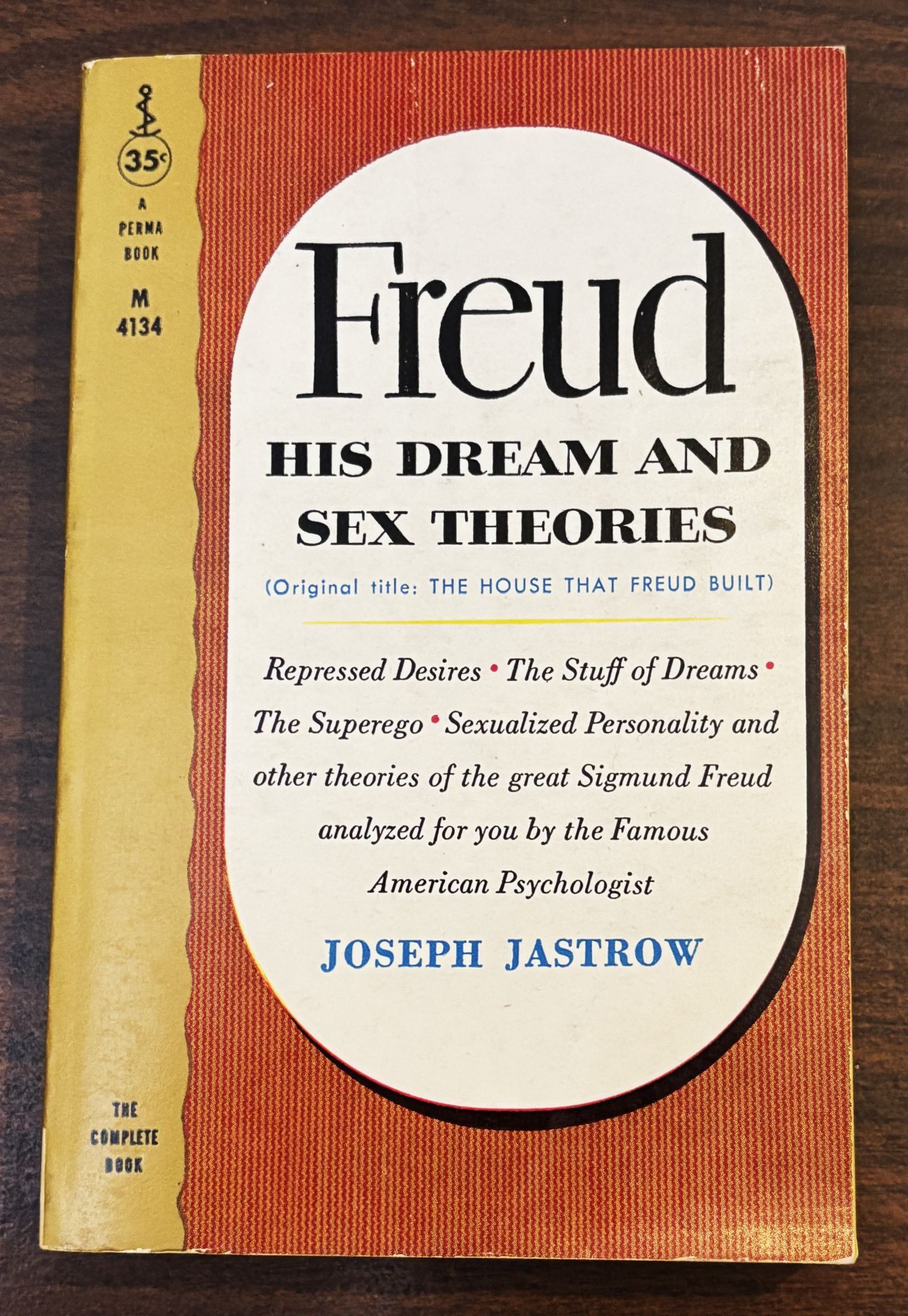 Freud, His Dream and Sex Theories by Joseph Jastrow: (1959) | My Book ...