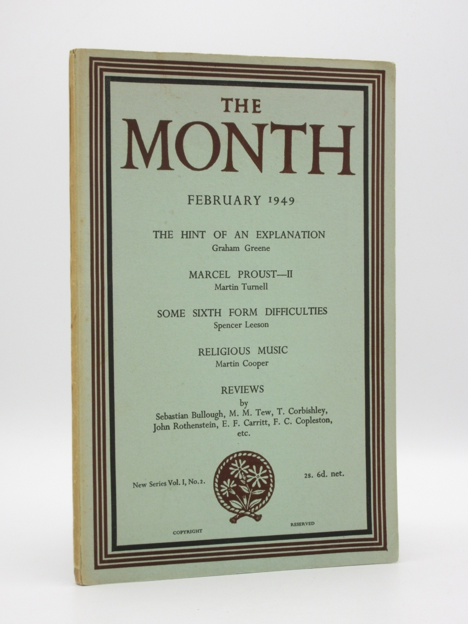 The Hint of an Explanation: (First printing in 'The Month' Magazine ...