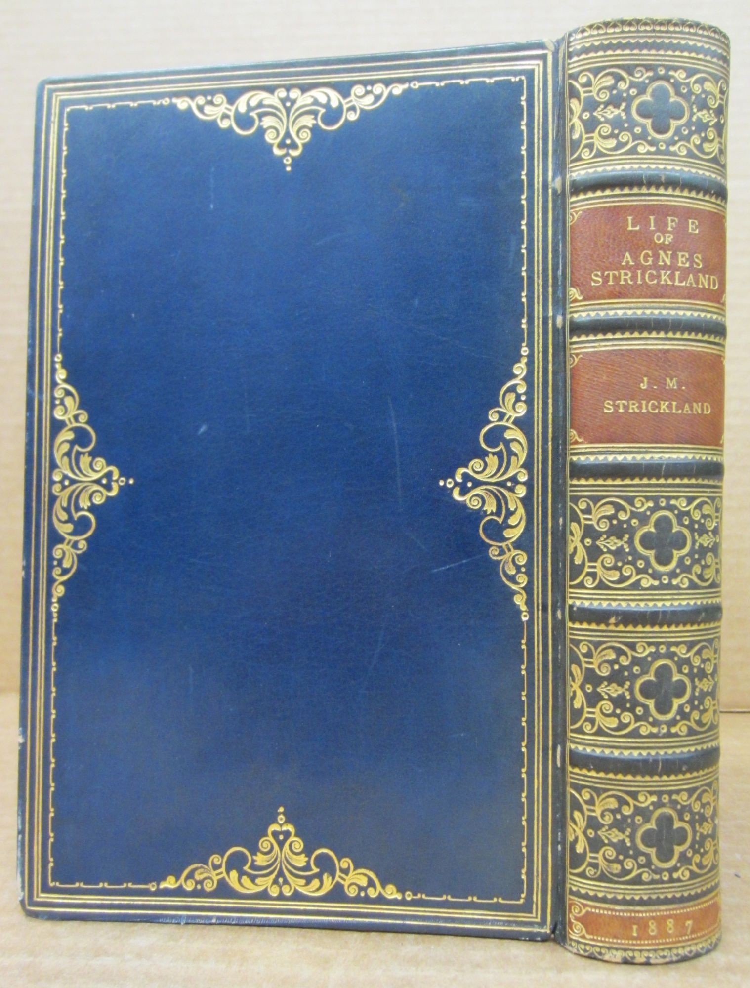 [Zaehnsdorf Binding] Life of Agnes Strickland by Strickland, Jane ...