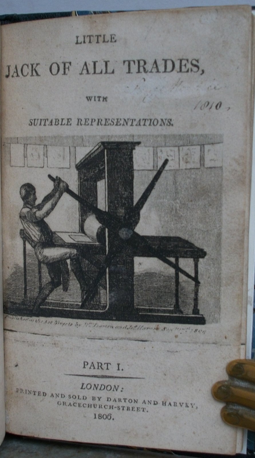 LITTLE JACK OF ALL TRADES, with Suitable Representations. by ( WILLIAM ...