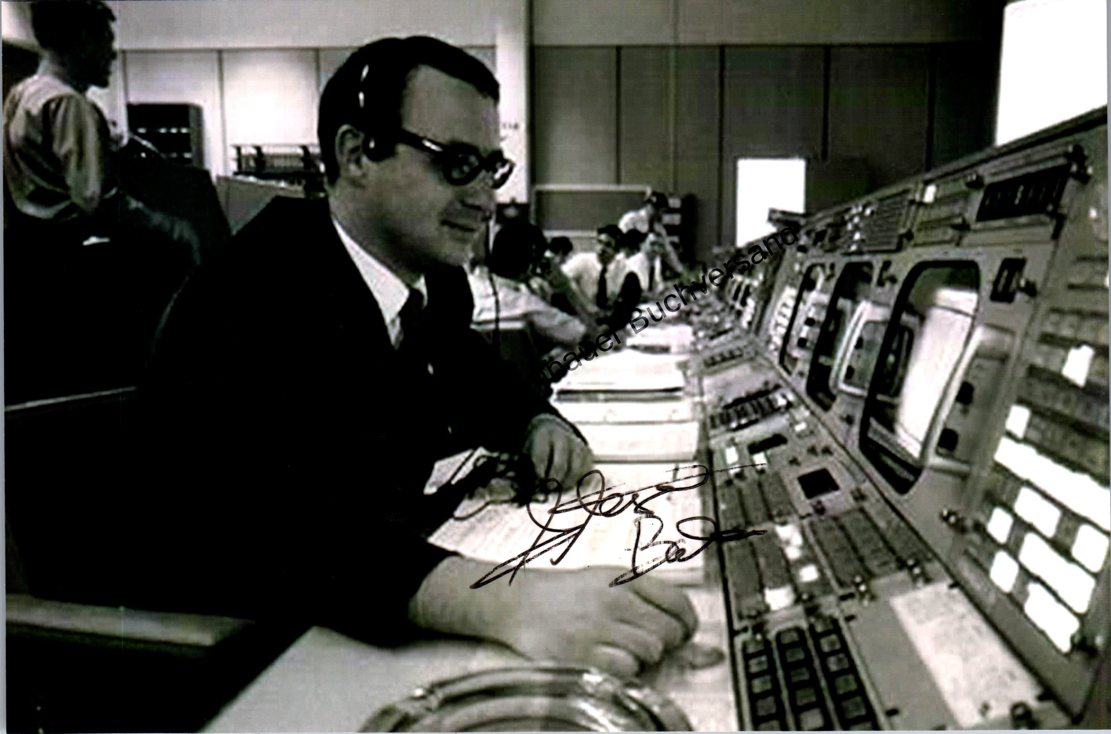 Original Autogramm Steve Bales NASA Ingenieur Flight Controller Apollo ...