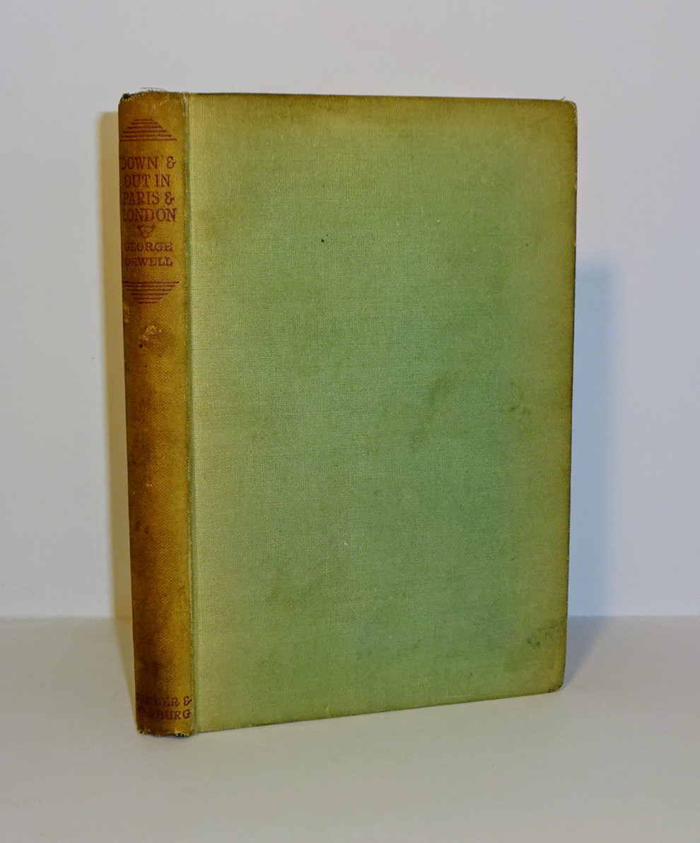 Down and Out in Paris and London by George Orwell: Good Hardcover (1949 ...