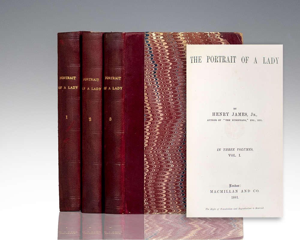 The Portrait of a Lady. von James, Henry: (1881) | Raptis Rare Books