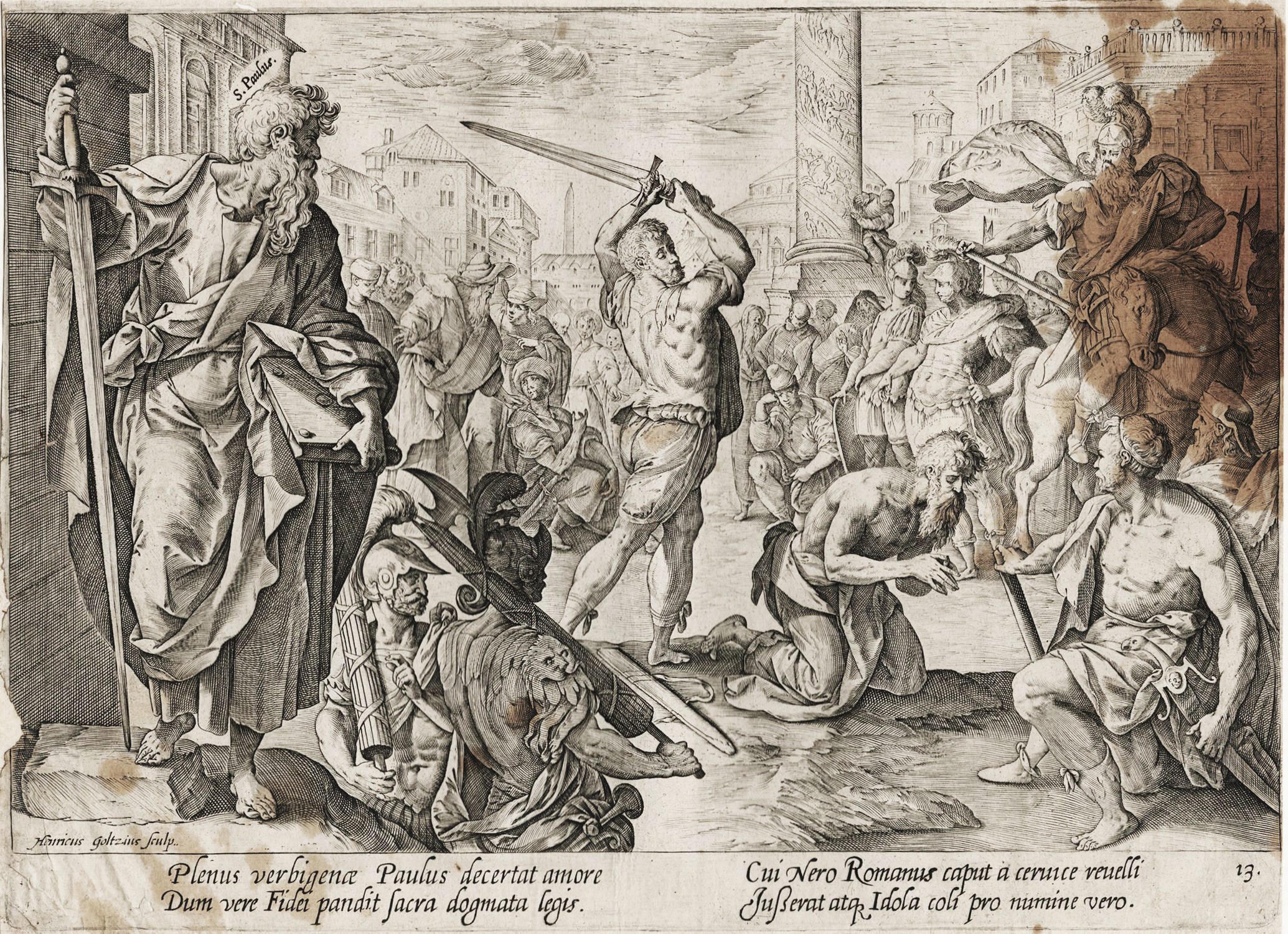 "Plenus verbigenae Paulus decertat." - The Martyrdom of St. Paul ...
