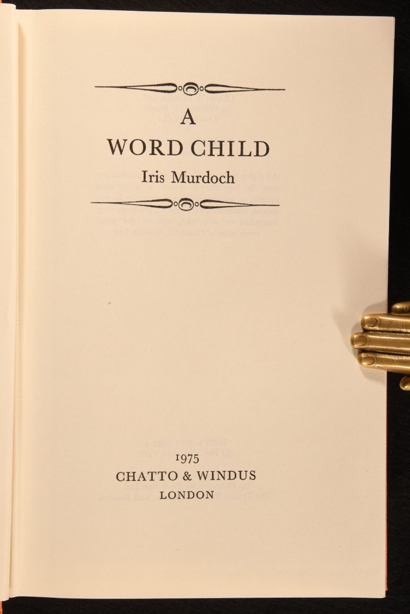 A Word Child von Iris Murdoch: Fine Cloth (1975) First edition. | Rooke ...