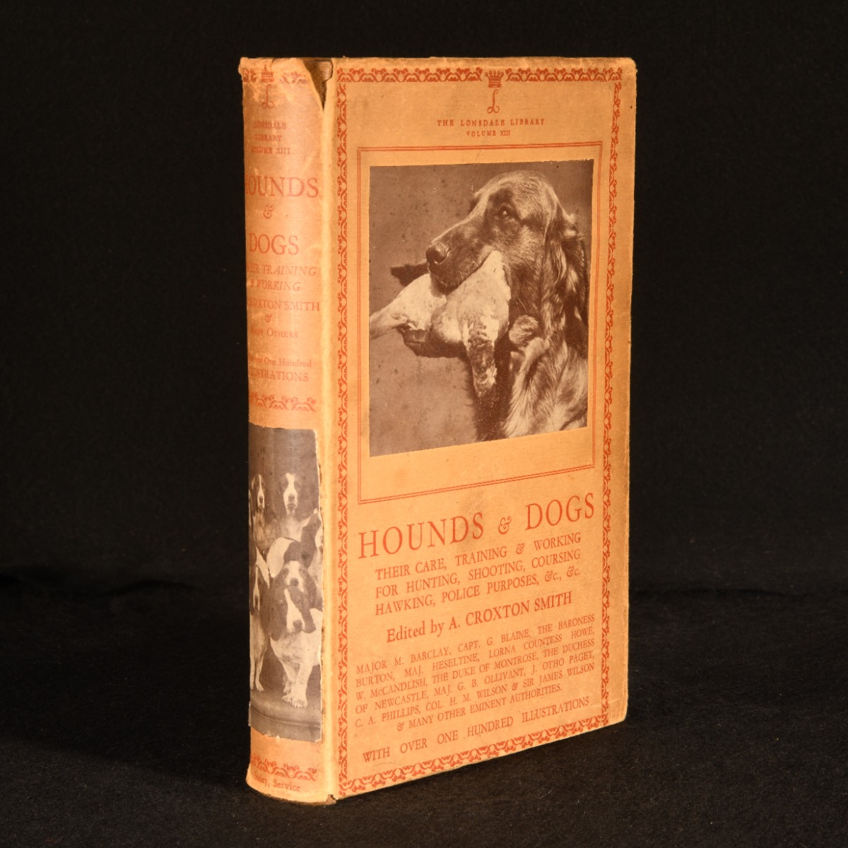 Hounds & Dogs: Their Care, Training, and Working for Hunting, Shooting ...