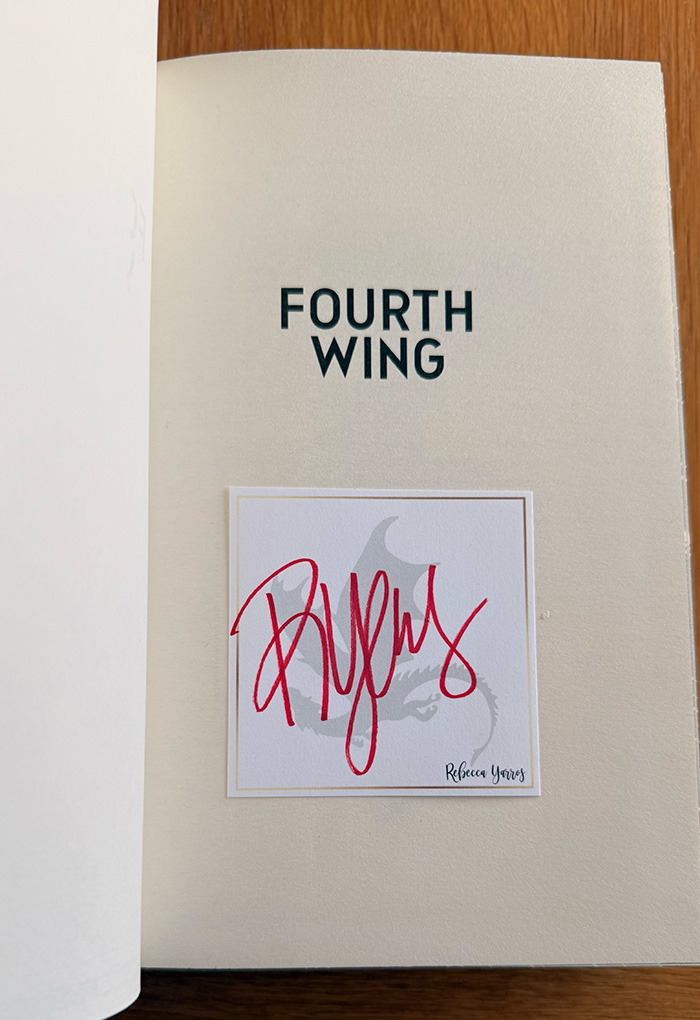 Waterstones Exclusive Sprayed Edge Editions. Fourth Wing, Iron Flame ...