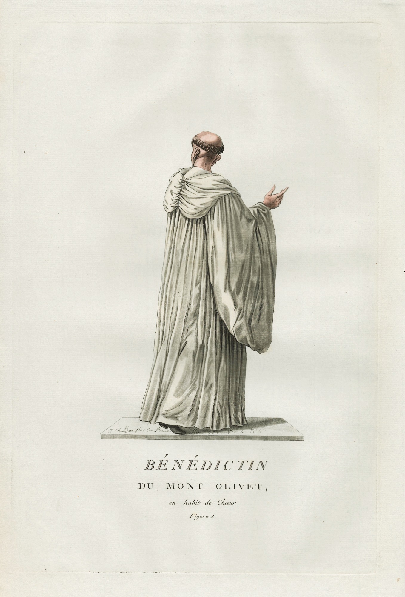 "Benedictin du Mont Olivet en habit de Choeur" - Ordre du Mont-Olivet ...