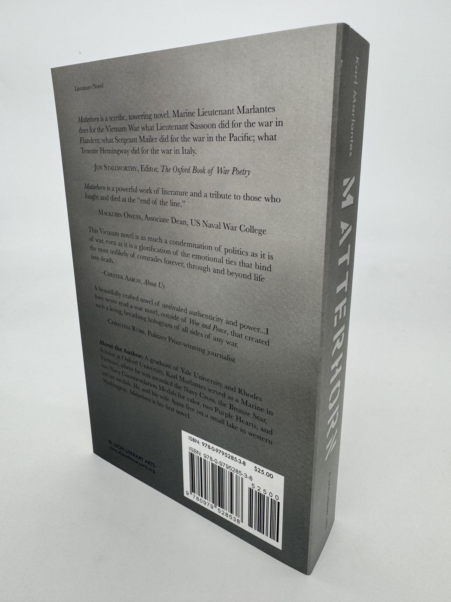 Matterhorn (Signed True First Edition) by Karl Marlantes: Fine ...