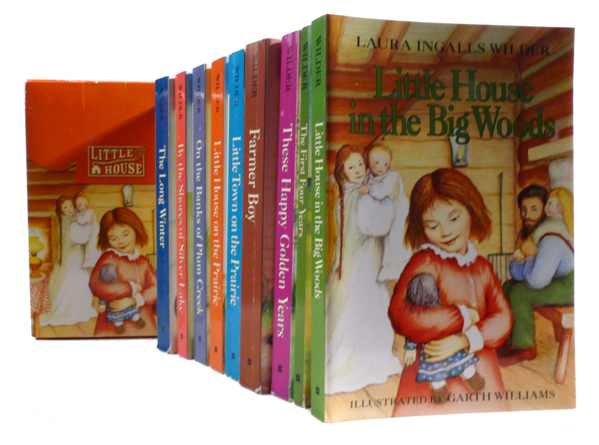 COMPLETE SET OF LAURA INGALLS WILDER'S LITTLE HOUSE BOOKS 9 VOLUME SET ...