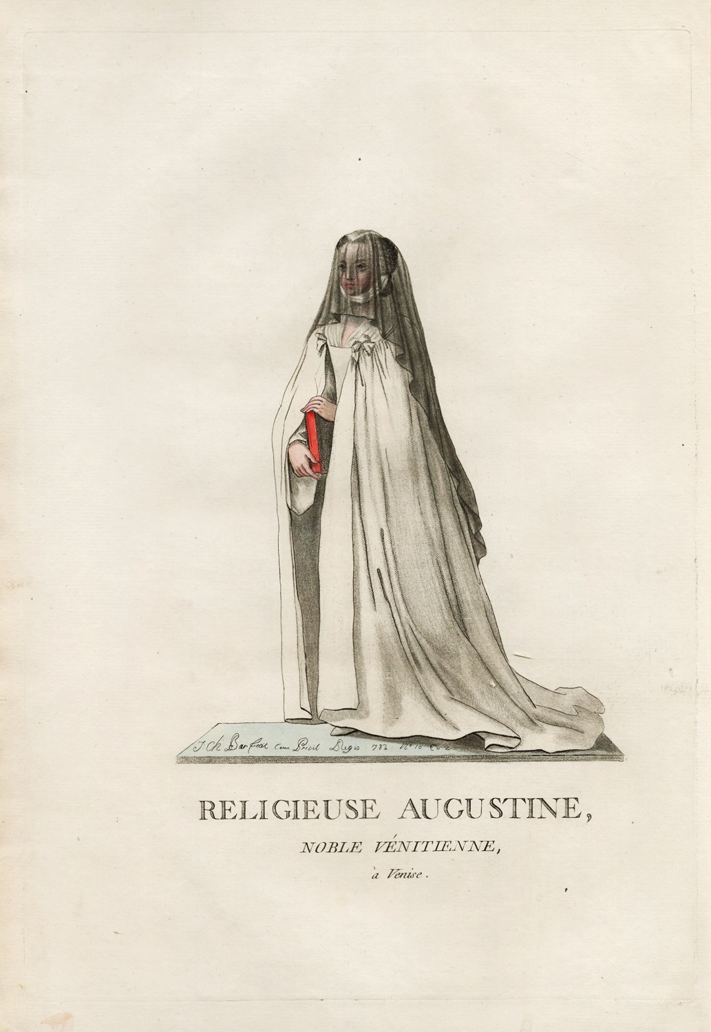 "Religieuse Augustine, noble Venitienne" - Augustinerorden Order of ...