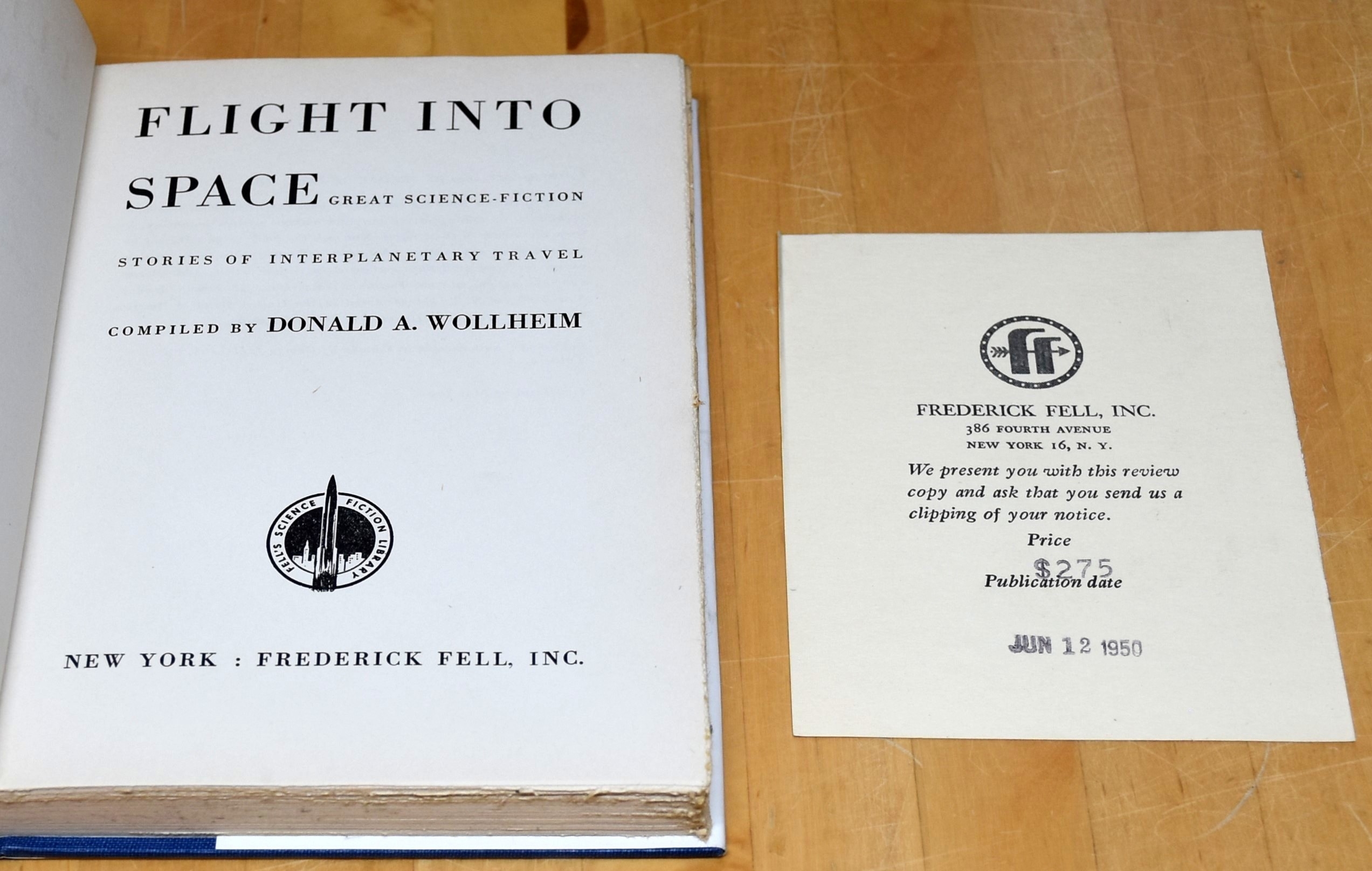 Flight Into Space: Great Science-Fiction Stories of Interplanetary ...