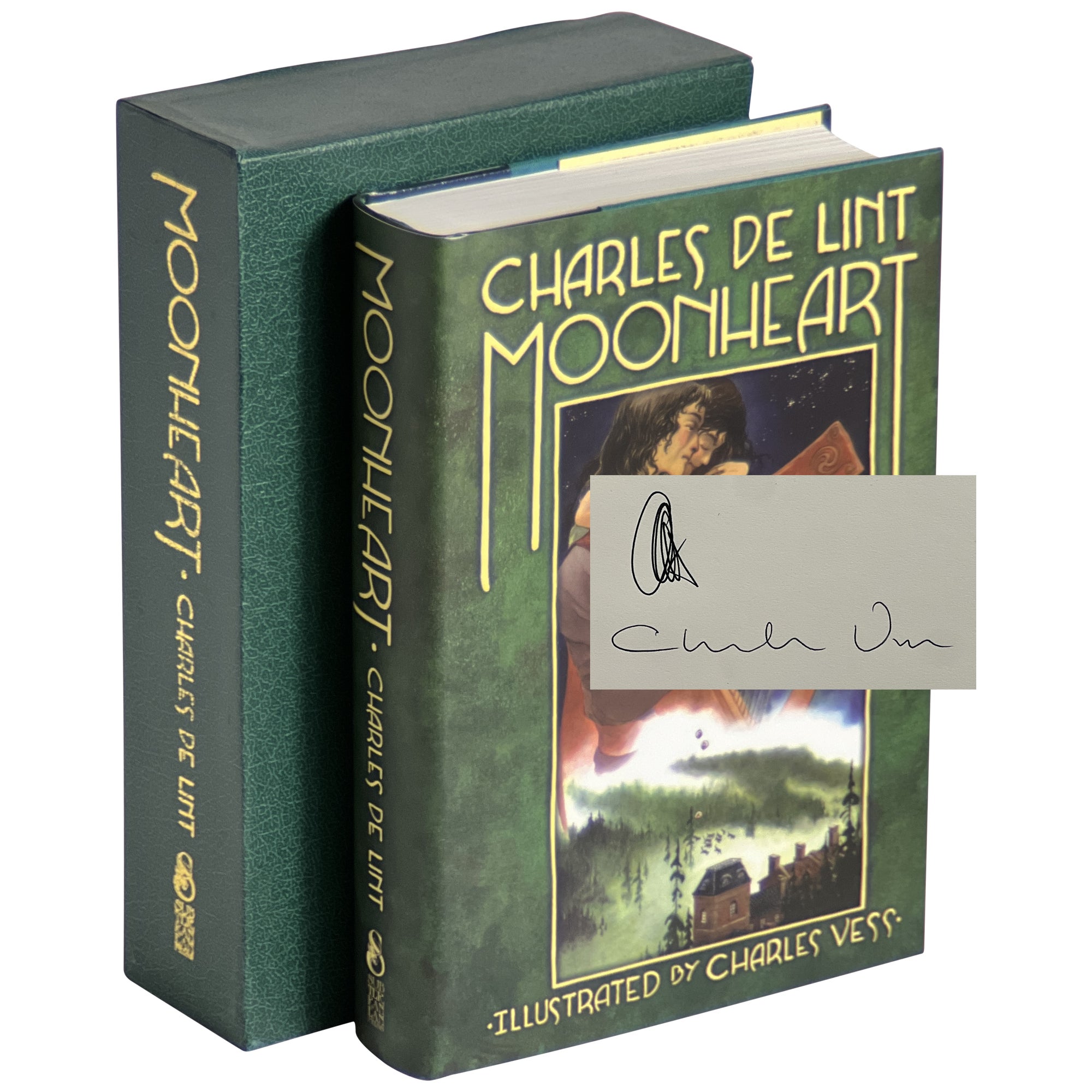 Moonheart by Lint, Charles de: Fine Hardcover (2004) Signed by Author(s ...