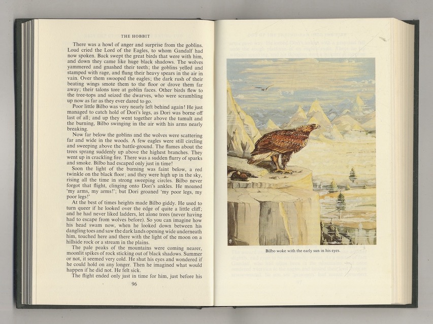 The Hobbit or there and back again. by TOLKIEN John Ronald Reuel ...
