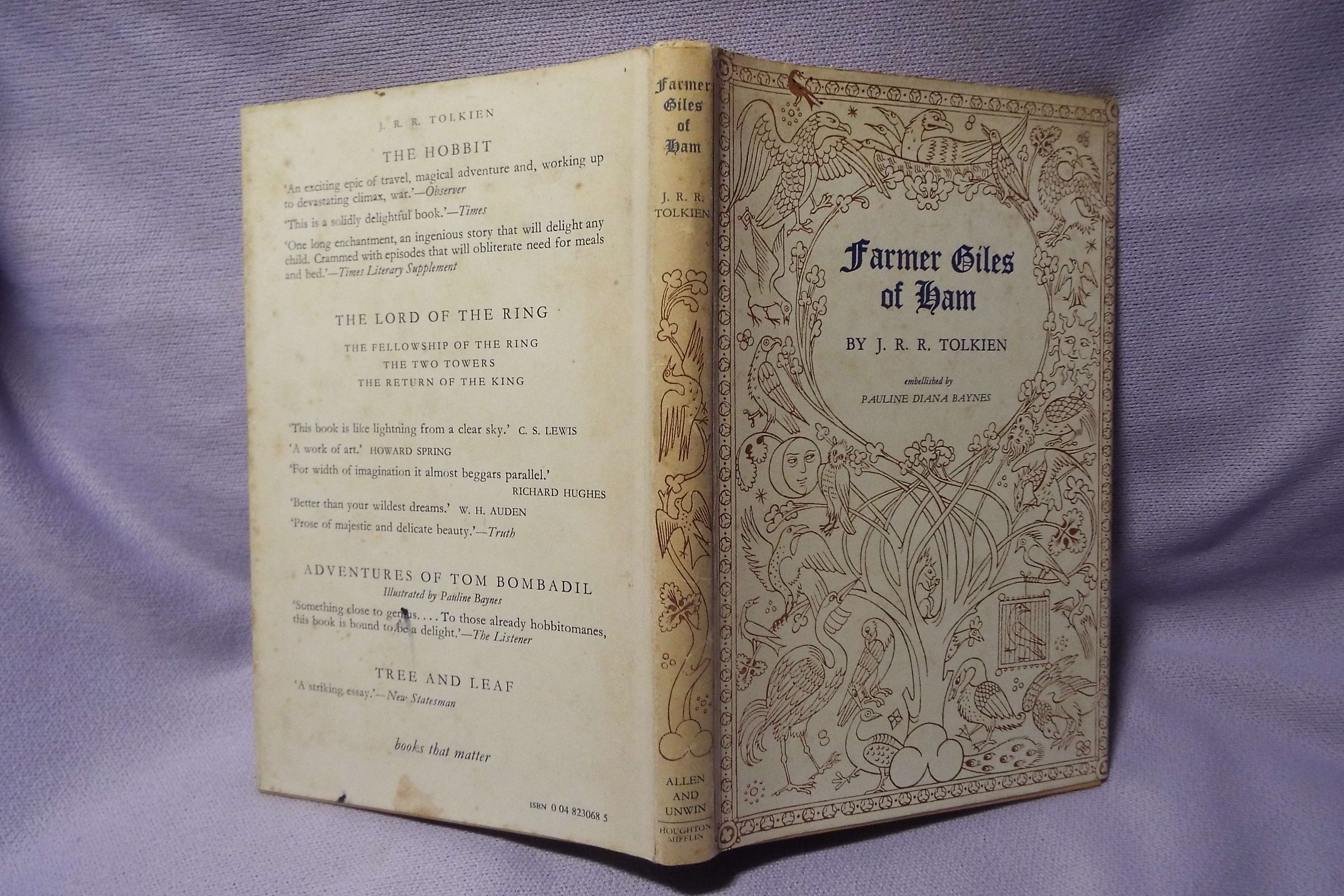 Farmer Giles of Ham : Eighth printing by Tolkien, J. R. R.: Very Good ...
