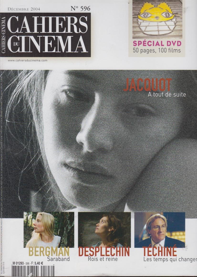 Cahiers du cinéma n° 596, décembre 2004 by Gilles Grand, Sylvain ...