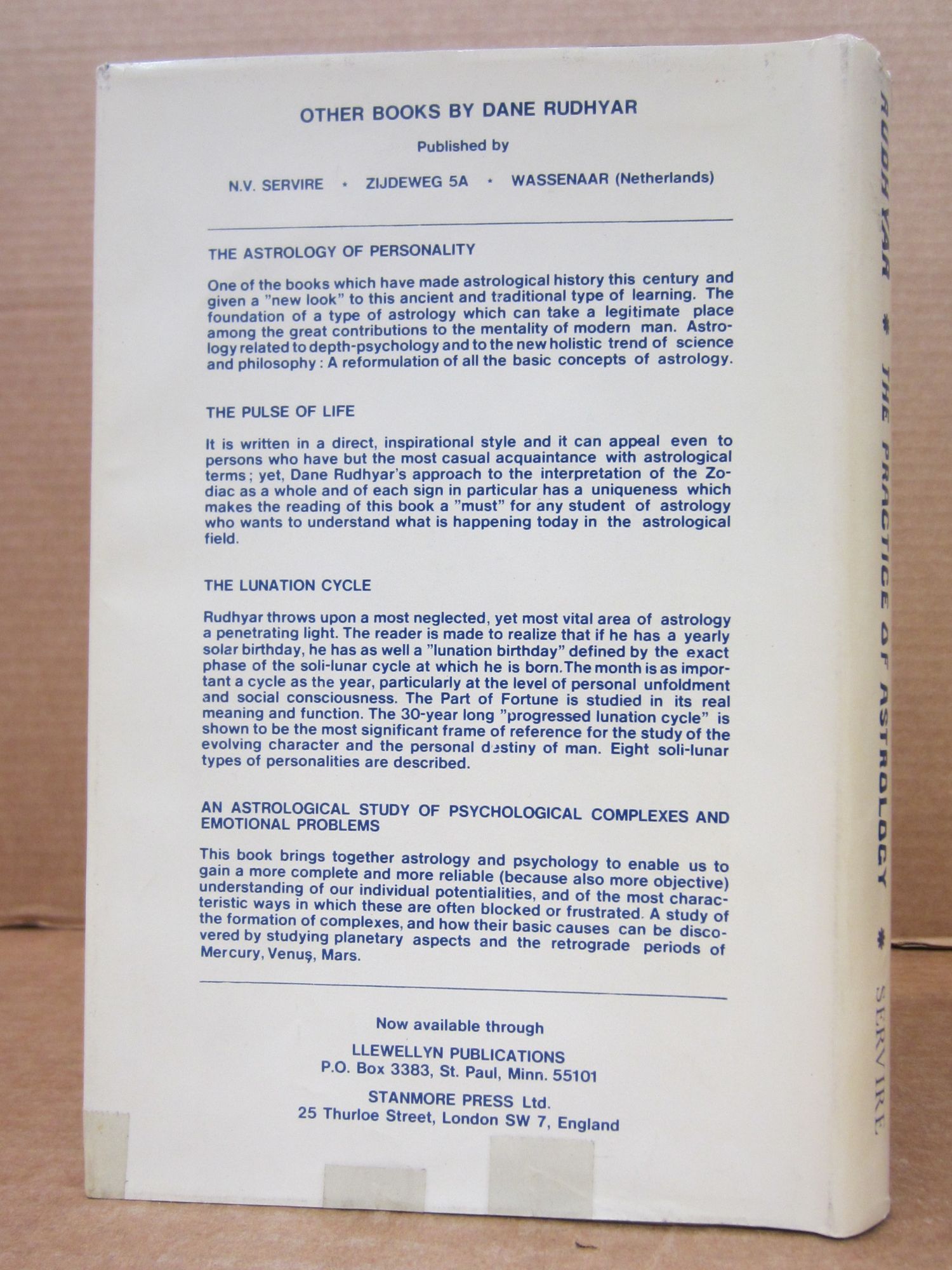 Practice of Astrology; As a Technique in Human Understanding de Rudhyar ...