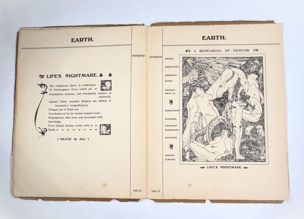 Earth Inferno. by SPARE, Austin O.: (1905) | Henry Sotheran Ltd