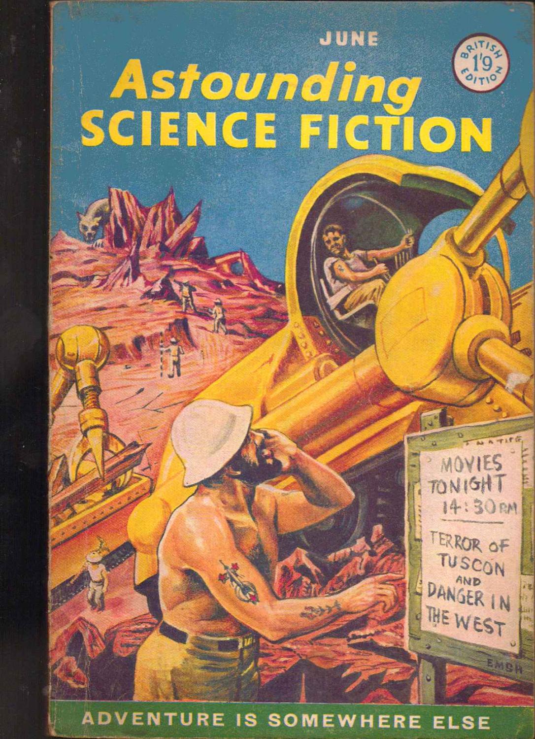 Astounding. June 1959. BRITISH Edition. Science Fiction magazine ...