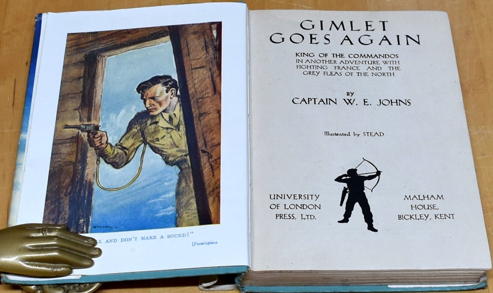 Gimlet Goes Again von W. E. Johns: Very Good Hardcover (1944) | HALCYON ...