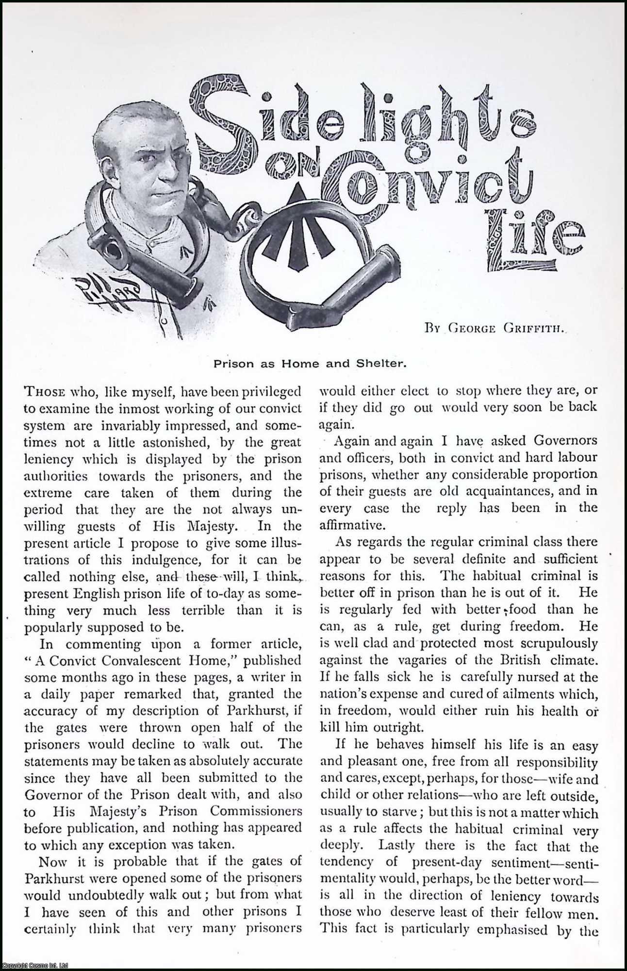 Prison as Home & Shelter. By George Griffith. An original article from Pearsons Magazine, 1902 ...