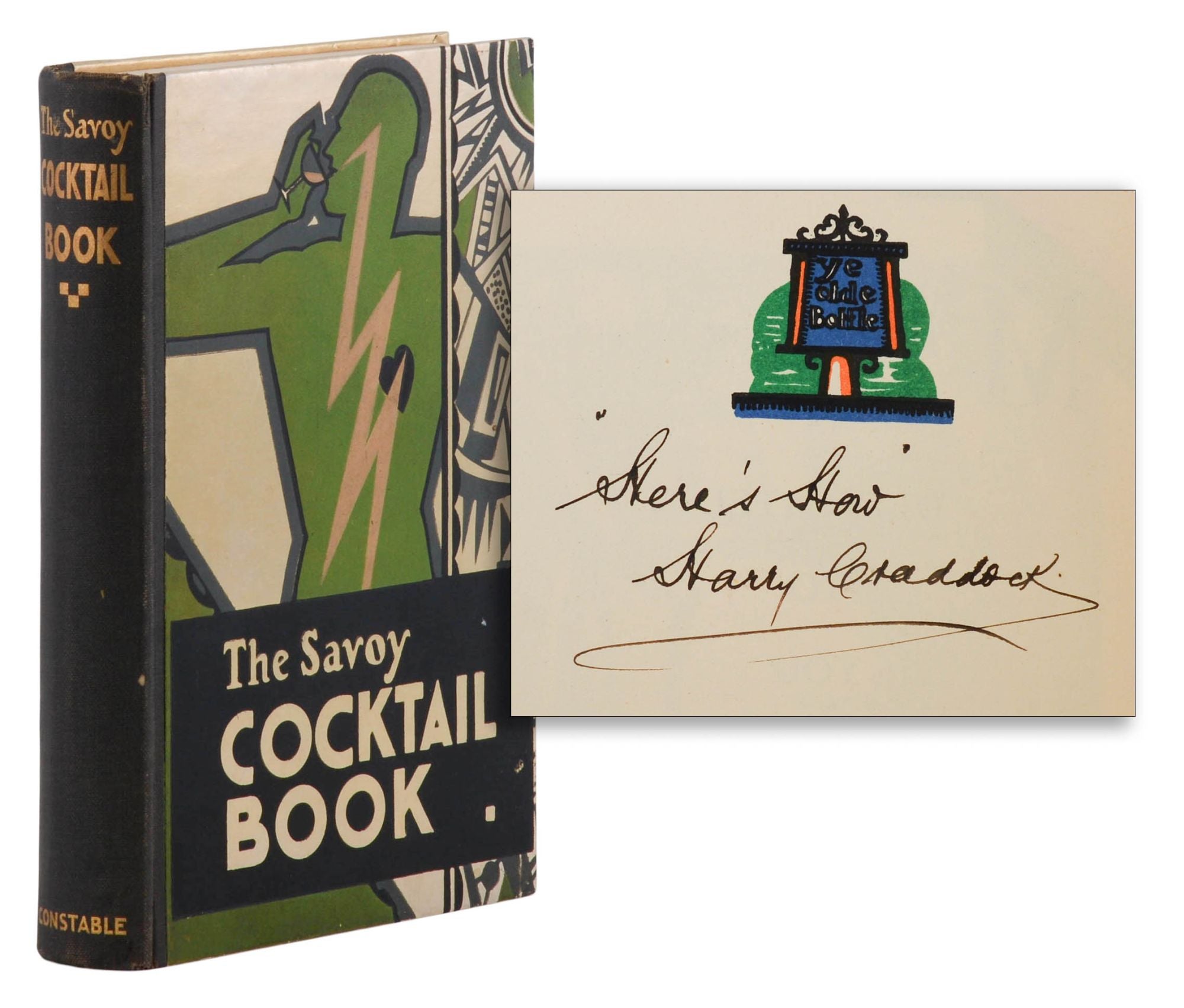 The Savoy Cocktail Book von Craddock, Harry: Near Fine (1930) First ...