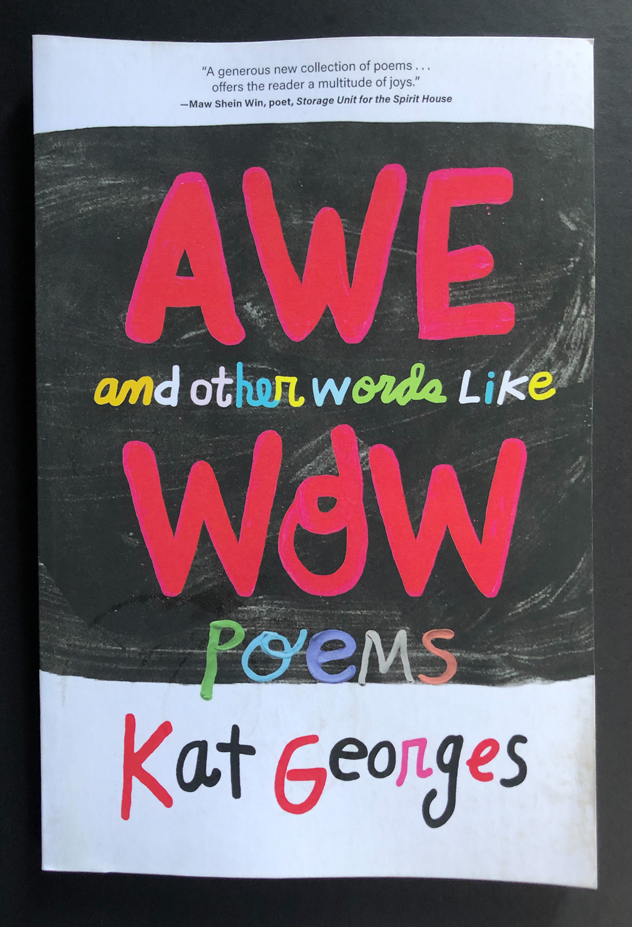 Awe and Other Words Like Wow : Poems - INSCRIBED to Gerd Stern by ...
