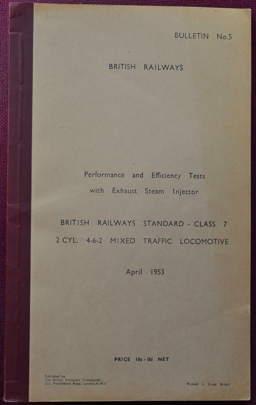 Performance and Efficiency Test with Exhaust Steam Injector : British ...